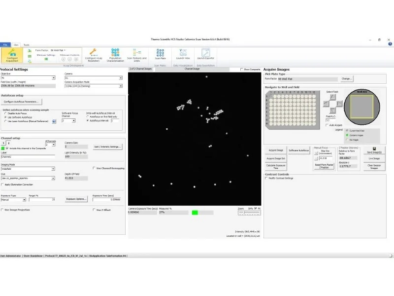 Thermo CellInsight CX7 HCA High Content Analysis Platform w/ On-Stage ...