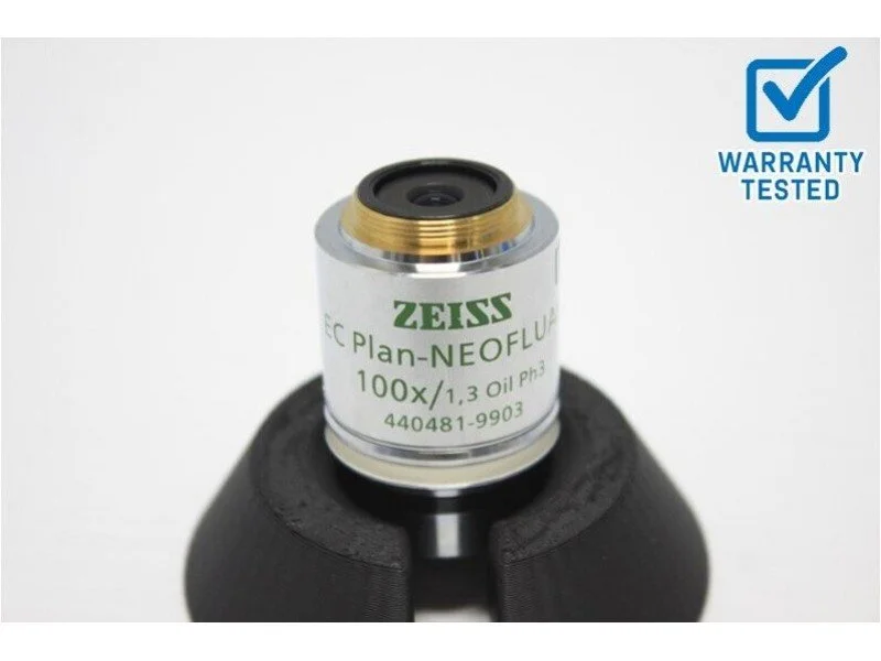 Zeiss EC Plan-NEOFLUAR 100x/1.3 Oil Ph3 Microscope Objective Unit 4 ...
