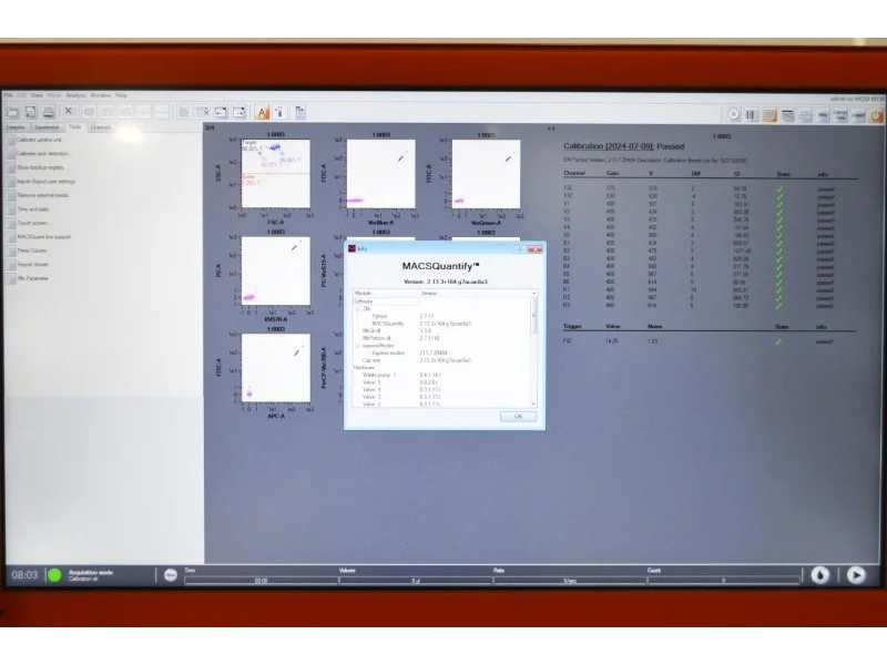 Miltenyi MACSQuant Analyzer 16 Flow Cytometer (3)Lasers/(14)Colors/(16 ...