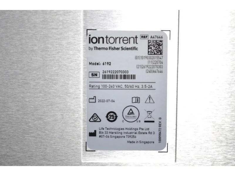 Thermo Scientific Ion Torrent Genexus Sequencing NGS System